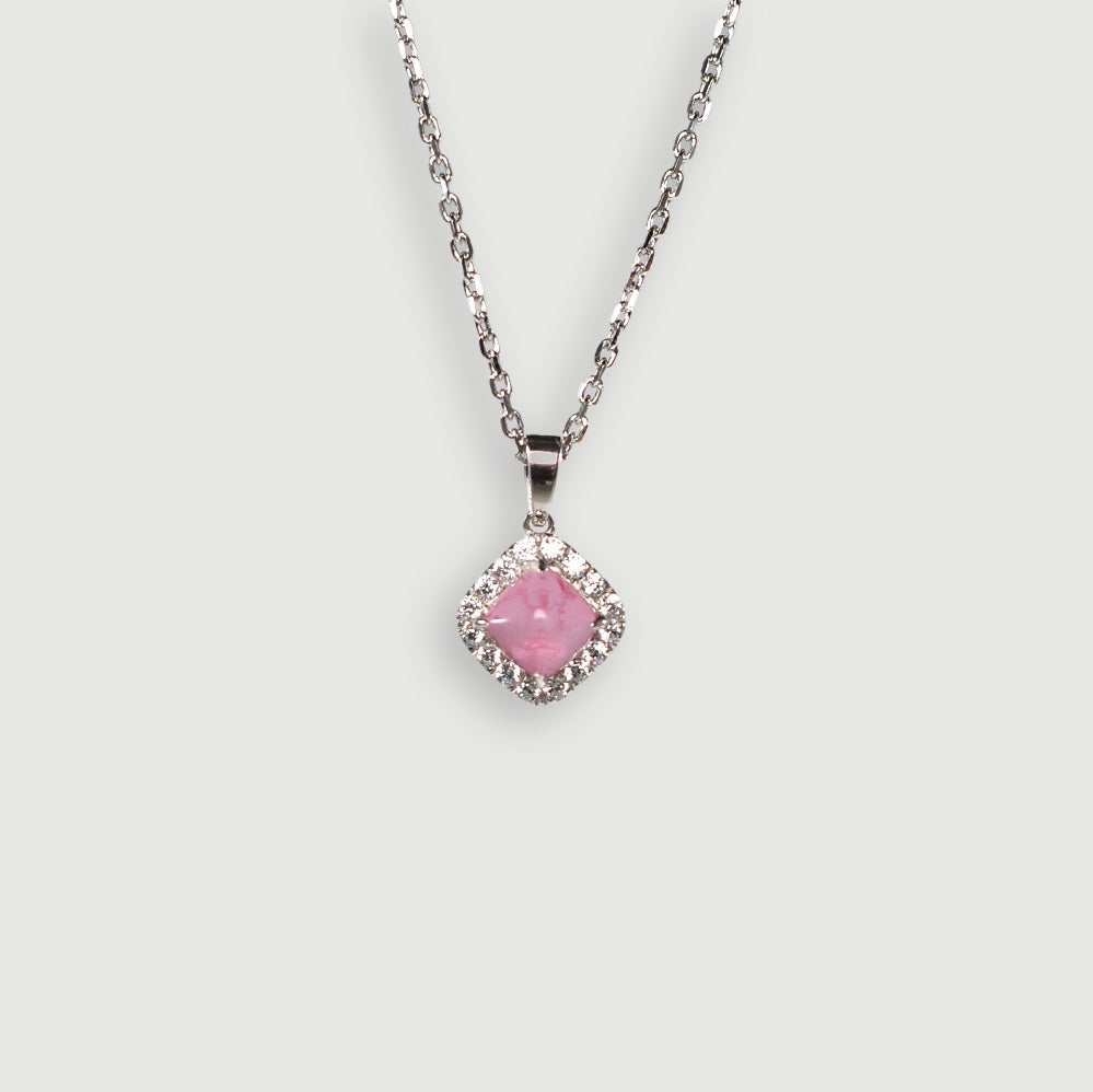 Sugar Charm Pendant - Sugarloaf - Pink – Petal and Stone
